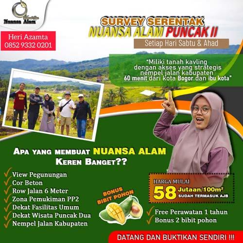 Nuansa Alam Puncak 2 – Azamta Properti